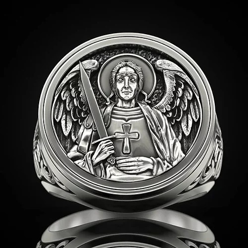 Archangel Michael Ring - GUARDWIND