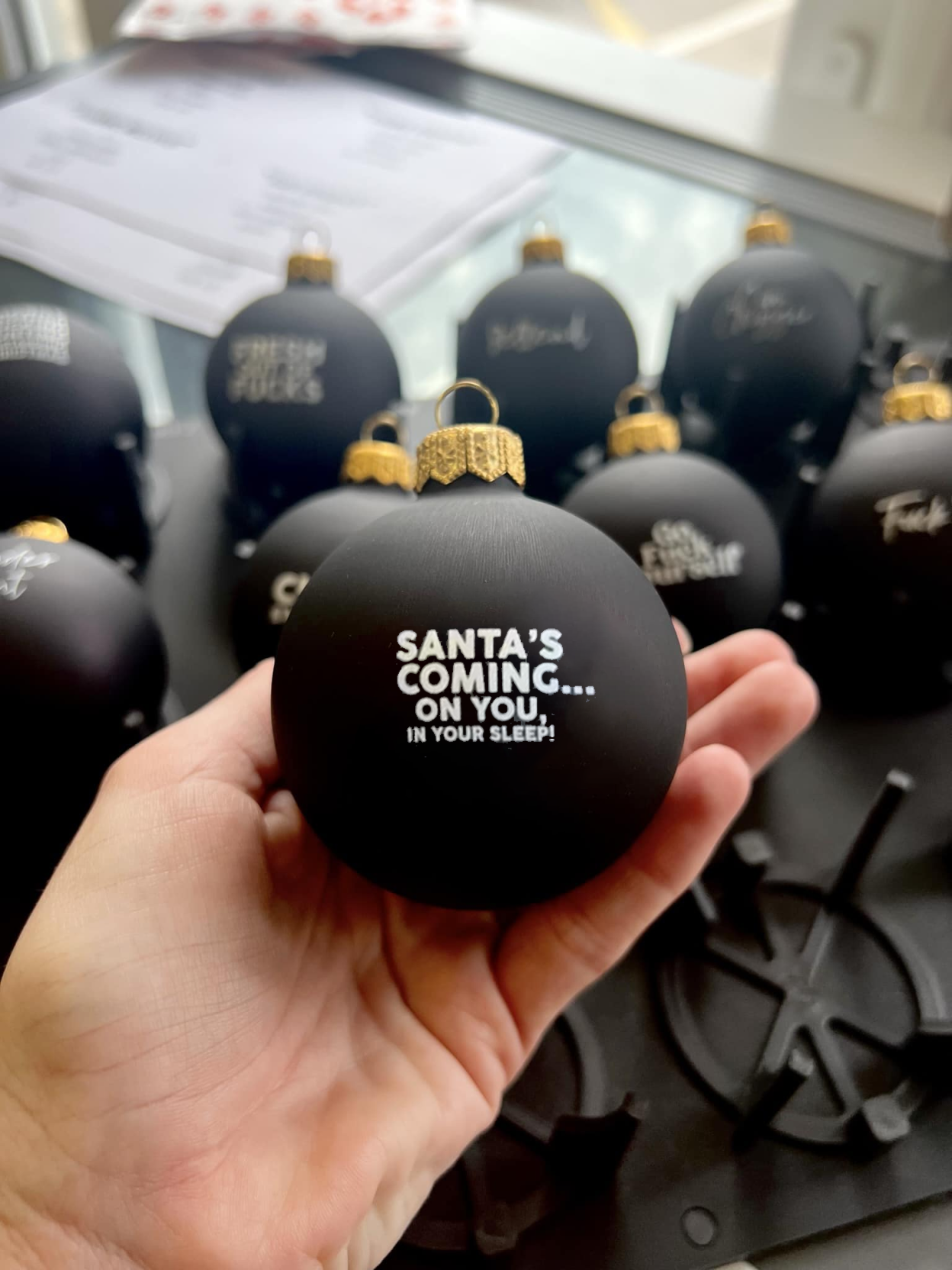 🌲2024 Funny Christmas Ornament-Sweary Bauble Bundle - Positivehear