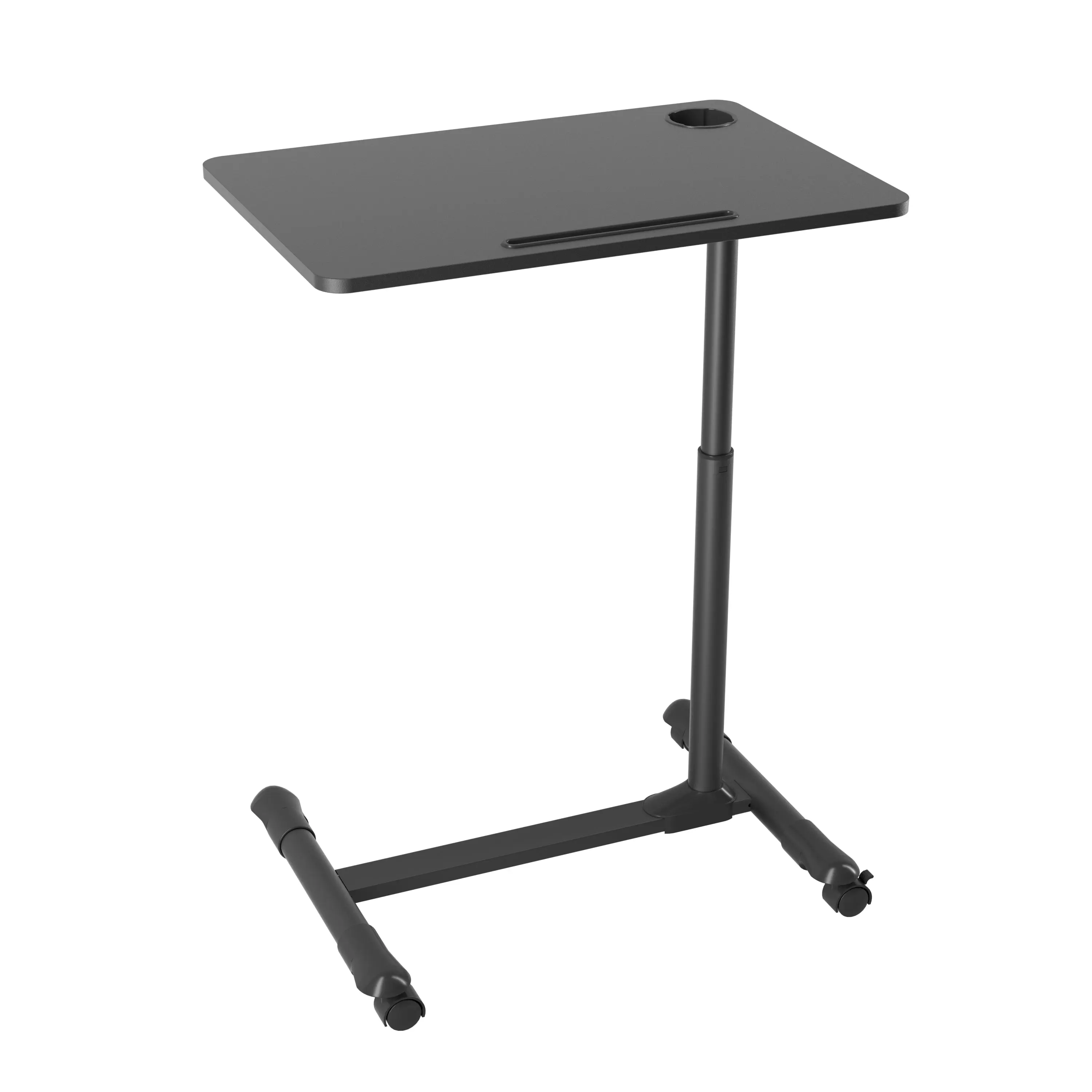 ProMounts Mobile Desk Workstation with Keyboard Tray Holds up to 11lbs ...