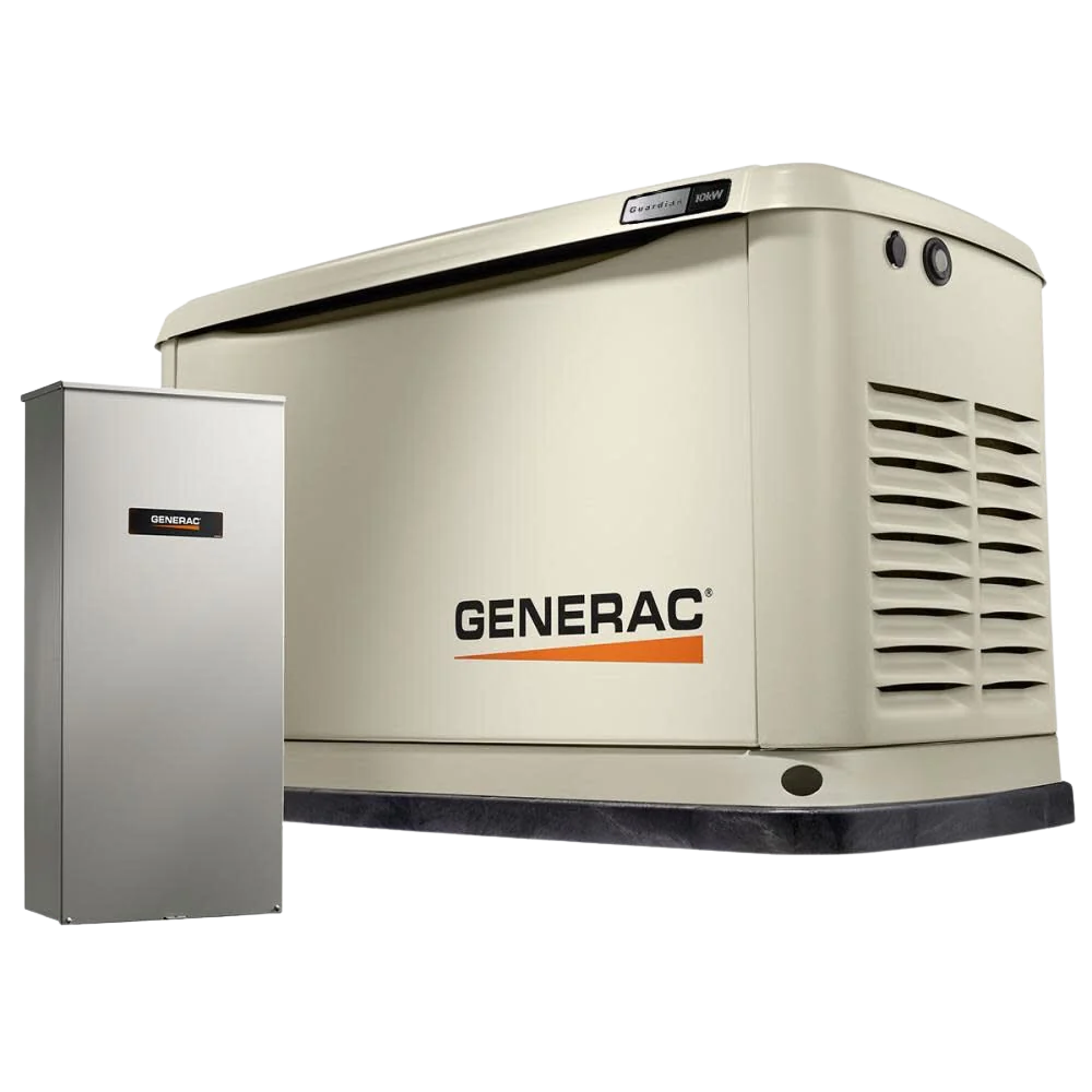 Generac 7172 10kW WiFi Guardian LP/NG Standby Generator w/ 100 Amp 16 ...