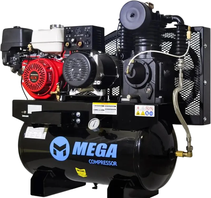 Mega Compressor MP-13030HWG 3-in-1 Air Compressor Welder Generator 30 ...