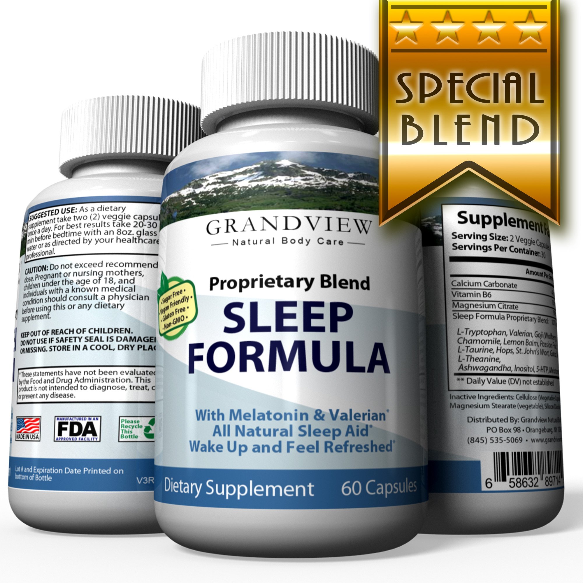 Natural Sleep Aid - Is An All-Natural Sleep Formula That Combines ...