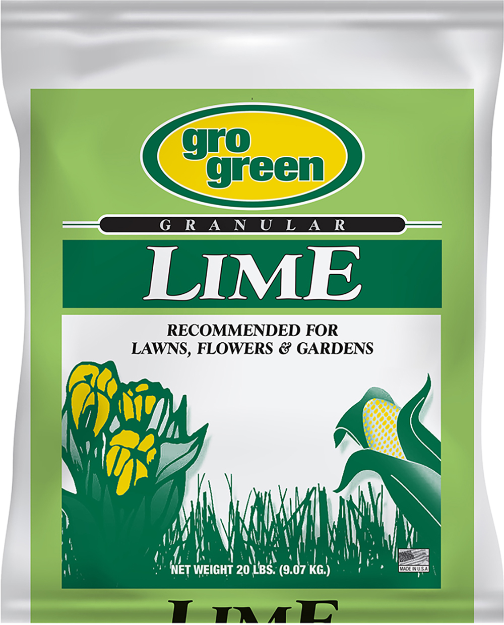Gro Green Granular Lime (Fertilizer) 20 lbs. - Overstock Kansas