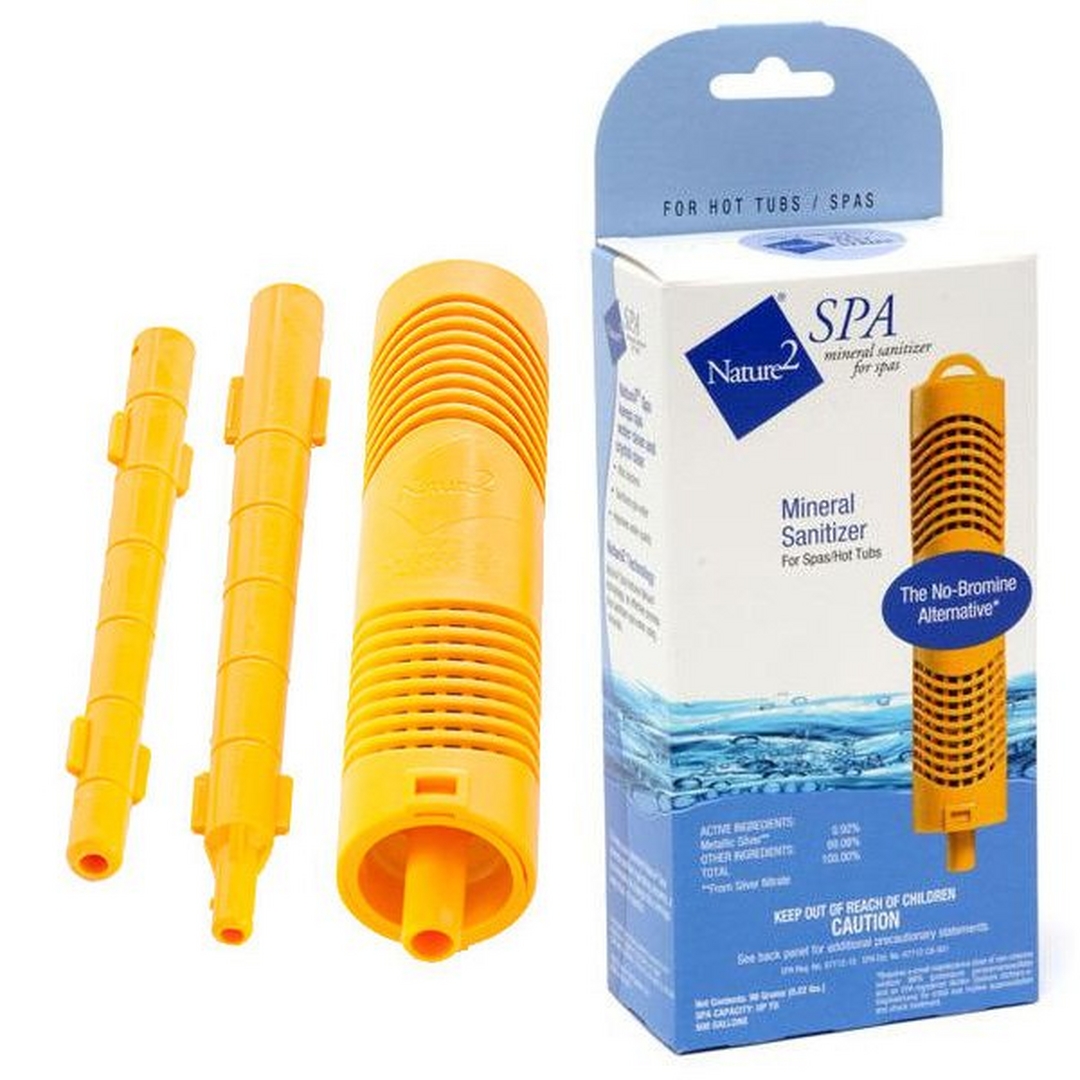 Nature 2 Hot Tub Spa Cartridge Stick Mineral Sanitizer Hot Tub Purifier ...