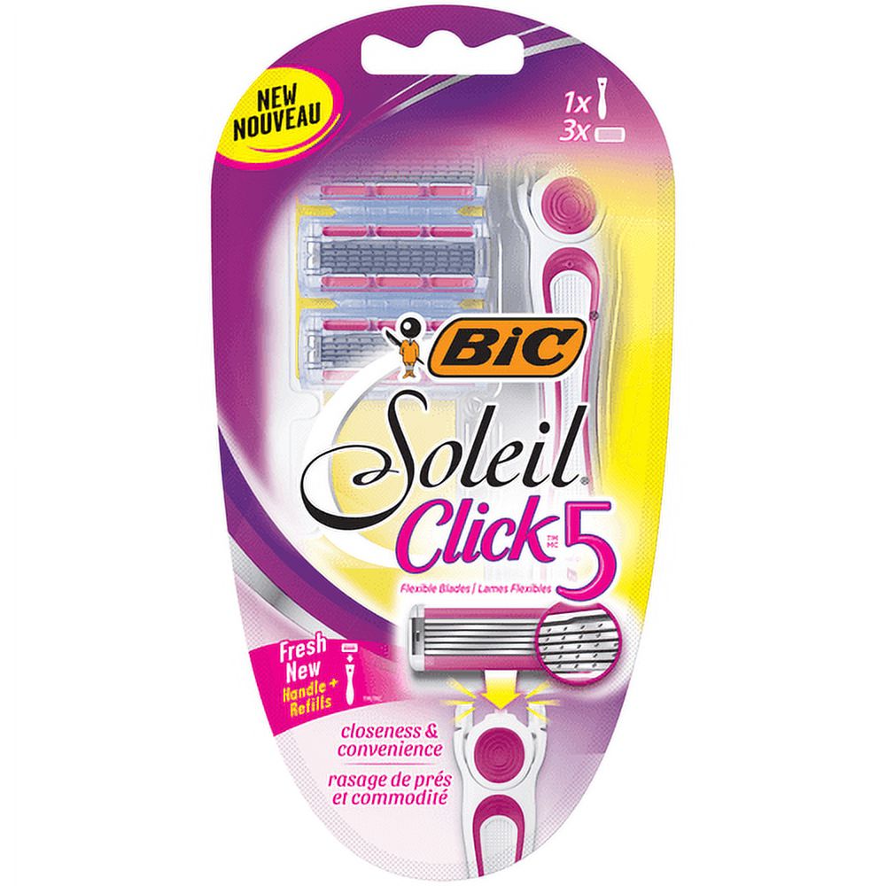 BIC Soleil Click 5 Razor - Overstock Kansas Outlet