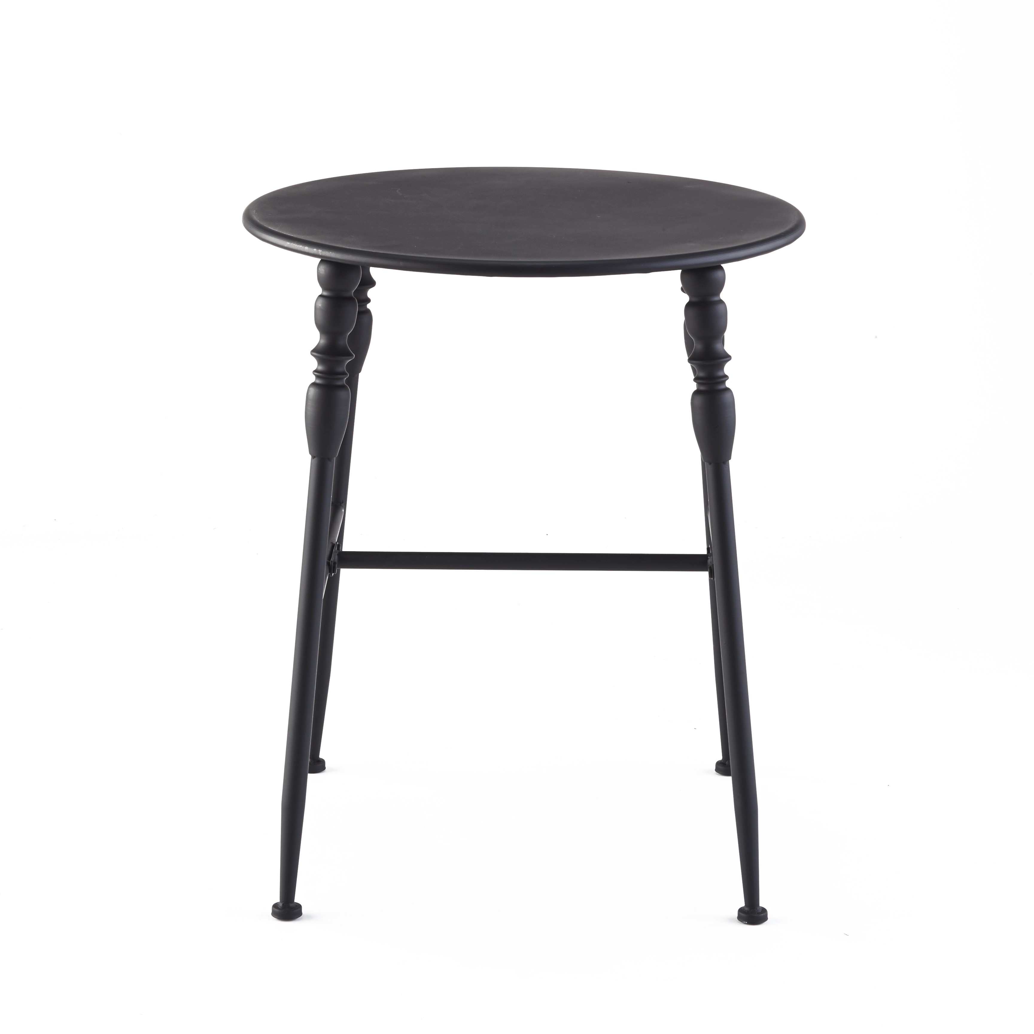 Metal Vintage Table - Farmhouse Spindle Leg Dining Windsor Table ...