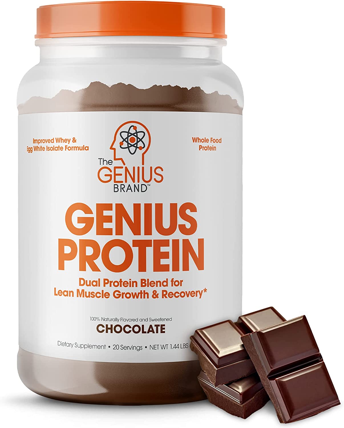 Whey Protein Powder for Lean Muscle Growth & Recovery - Dual Protein ...