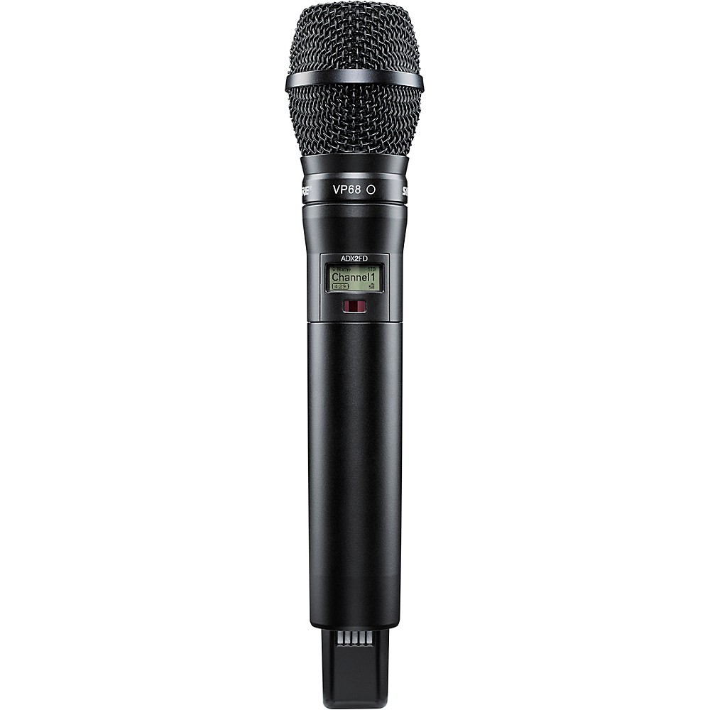 Shure Axient Digital ADX2FD/VP68 Wireless Handheld Microphone ...