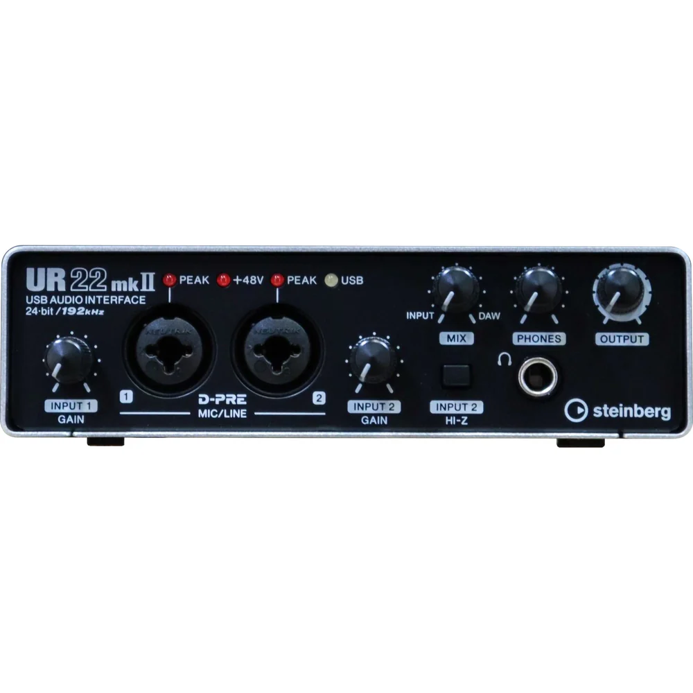 Steinberg UR22 MKII Two-Channel USB Audio Interface Steinberg UR22 MKII ...