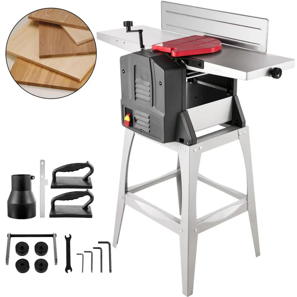 VEVOR 8 Benchtop Planer 1500W Thickness Planer 9000 RPM/min Jointers ...