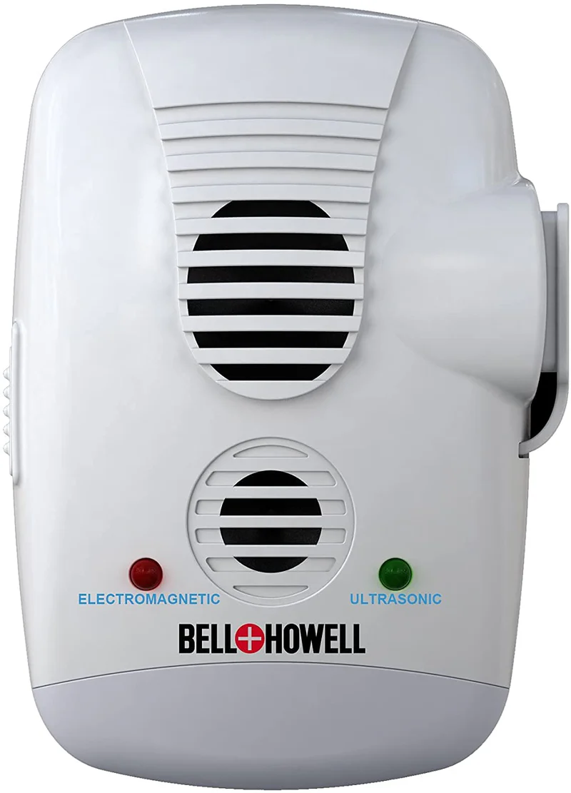 Bell + Howell Ultrasonic Electromagnetic Pest Repeller with AC Outlet ...