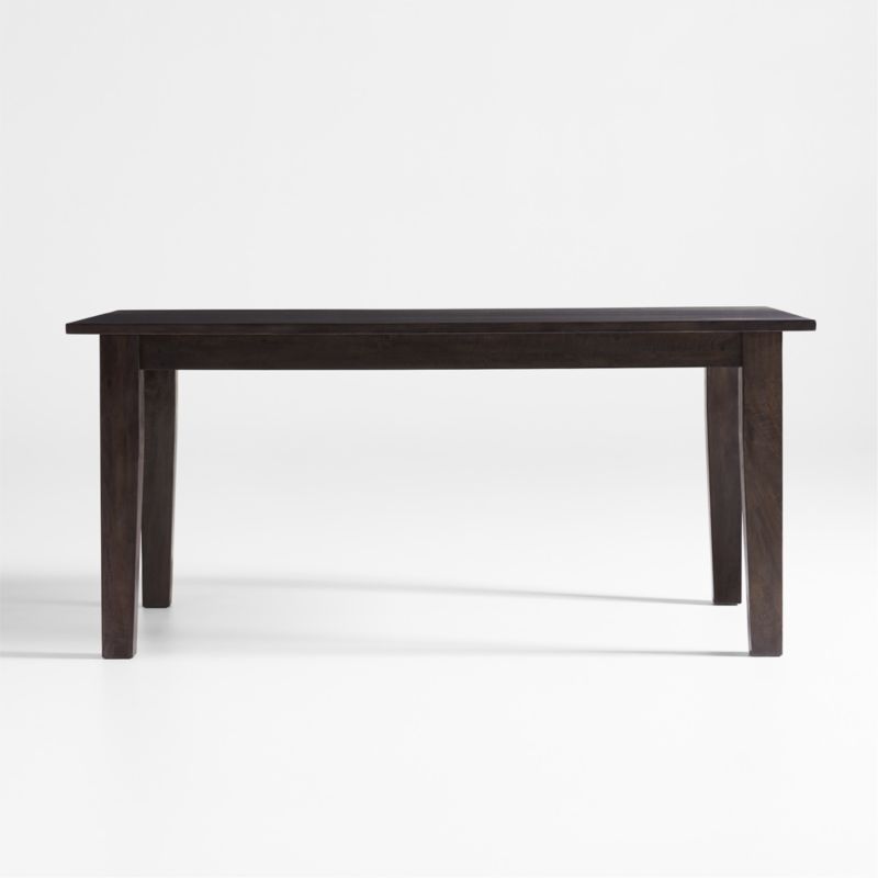 Basque Charcoal Grey Wood Rectangular Dining Table - Overstock Kansas ...