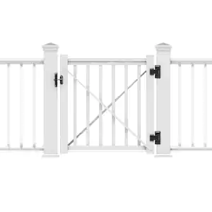 RDI Transform 36 in. Gate Kit in Satin White - Overstock Kansas Outlet