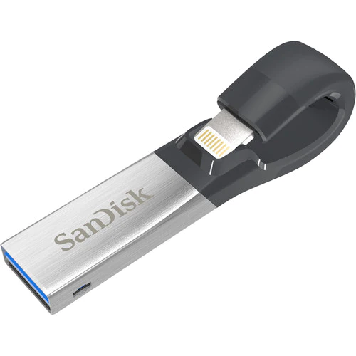 SanDisk iXpand 128GB Lightening USB Flash Drive - Overstock Kansas