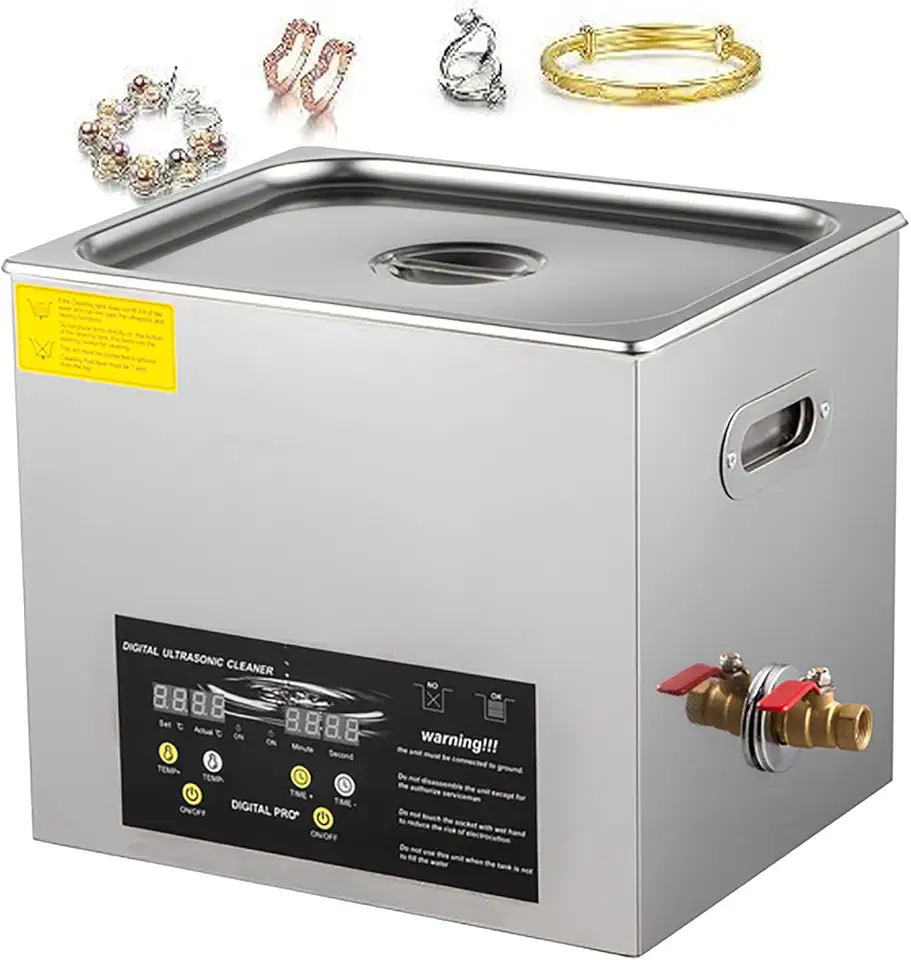 Ultrasonic Cleaner (2L 3L 6L 10L 15L), 40khz Powerful Transducer ...