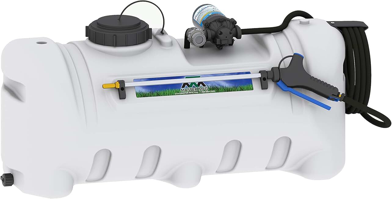 Master Manufacturing 25-Gallon Deluxe Spot Sprayer - 2.2GPM, 70PSI Max ...