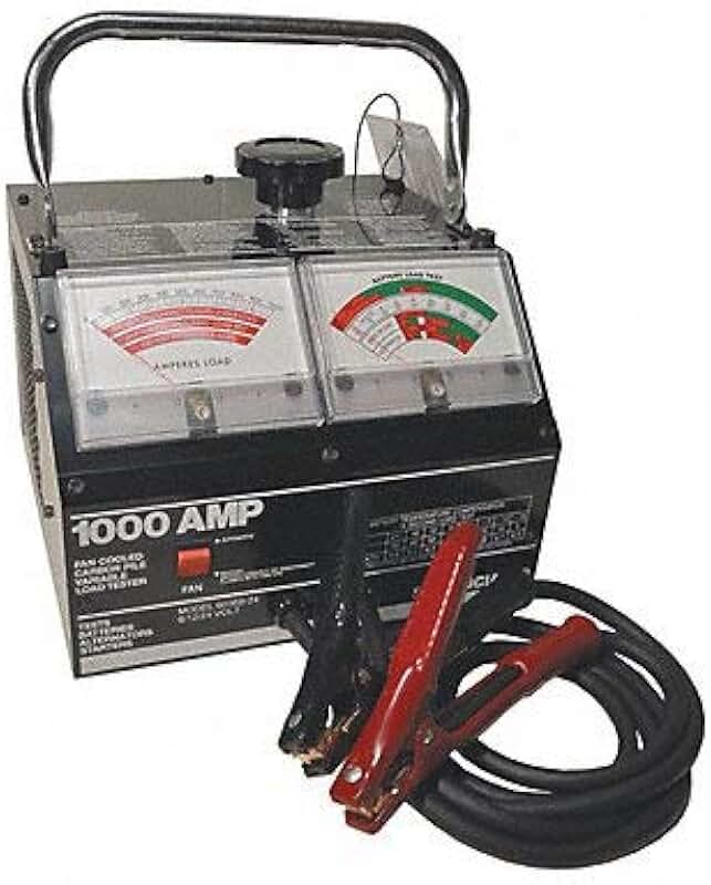Battery Tester, Analog, 6 to 24V, 1000A - Overstock Kansas Outlet