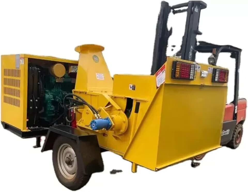 Industrial Wood Chipper Machine Wood Chopping Machine Wood Chipper with ...