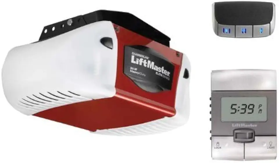 Liftmaster 85870/ 3595 Elite Series® 3/4 HP Carriage House Chain Drive ...