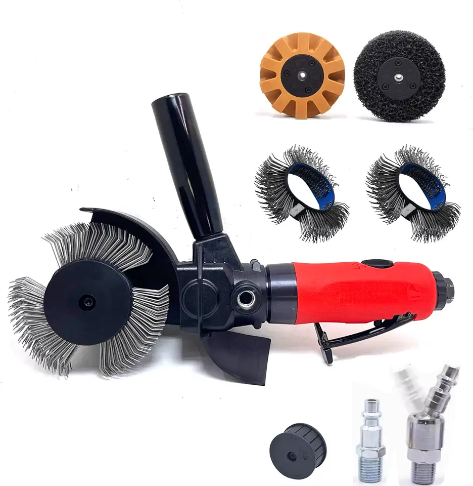 Pneumatic Rotary Removal Tool,for Paint Rust Sticker Remover Pneumatic ...