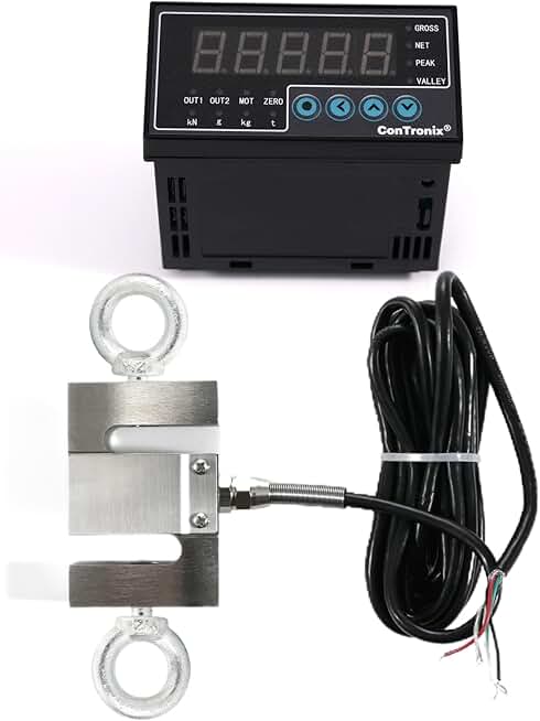S Type Load Cell Weighing Sensor with Indicator Display,Test Tension ...