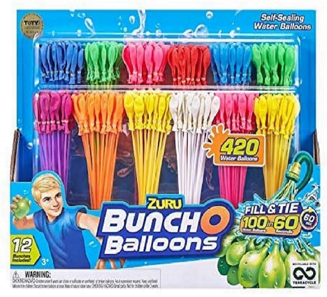 ZURU Bunch O Balloons. Fill and Tie 100 Water Balloons in 60 Seconds ...