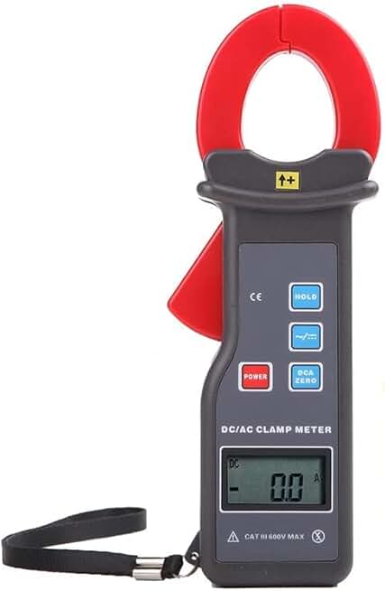 Clamp Current Meter Tester AC DC Current Measurement Instrument Clamp ...