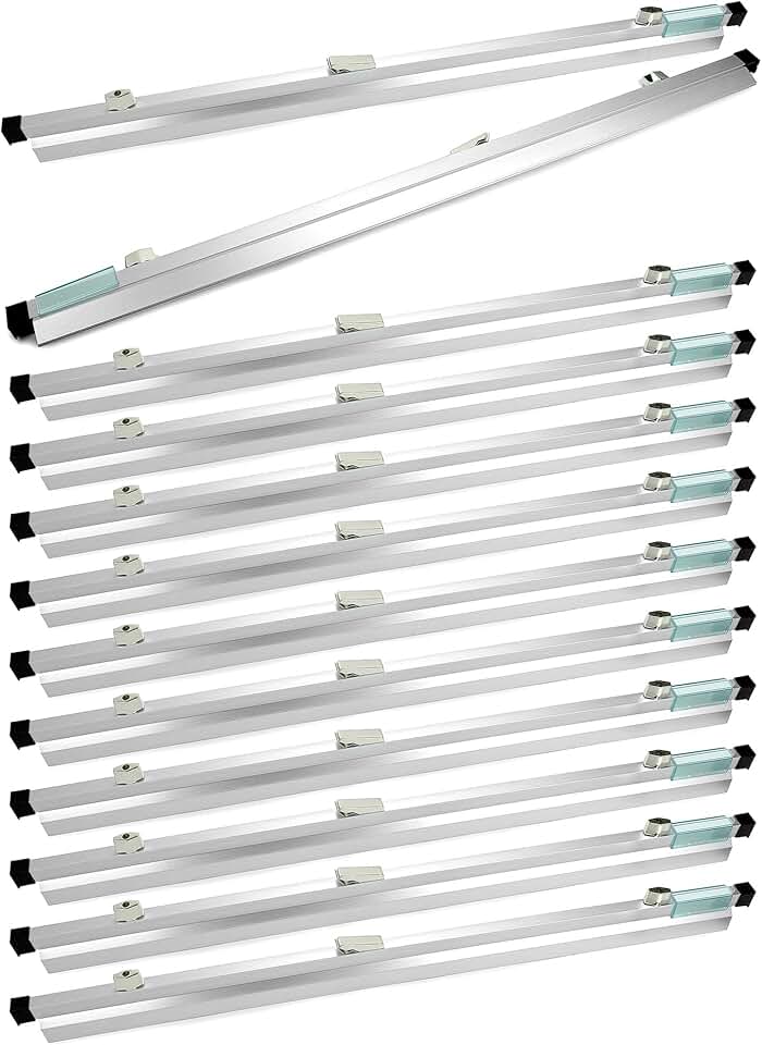 QWORK Blueprint File Hanging Clamps, 12 Pack 30" Blueprint Binding ...