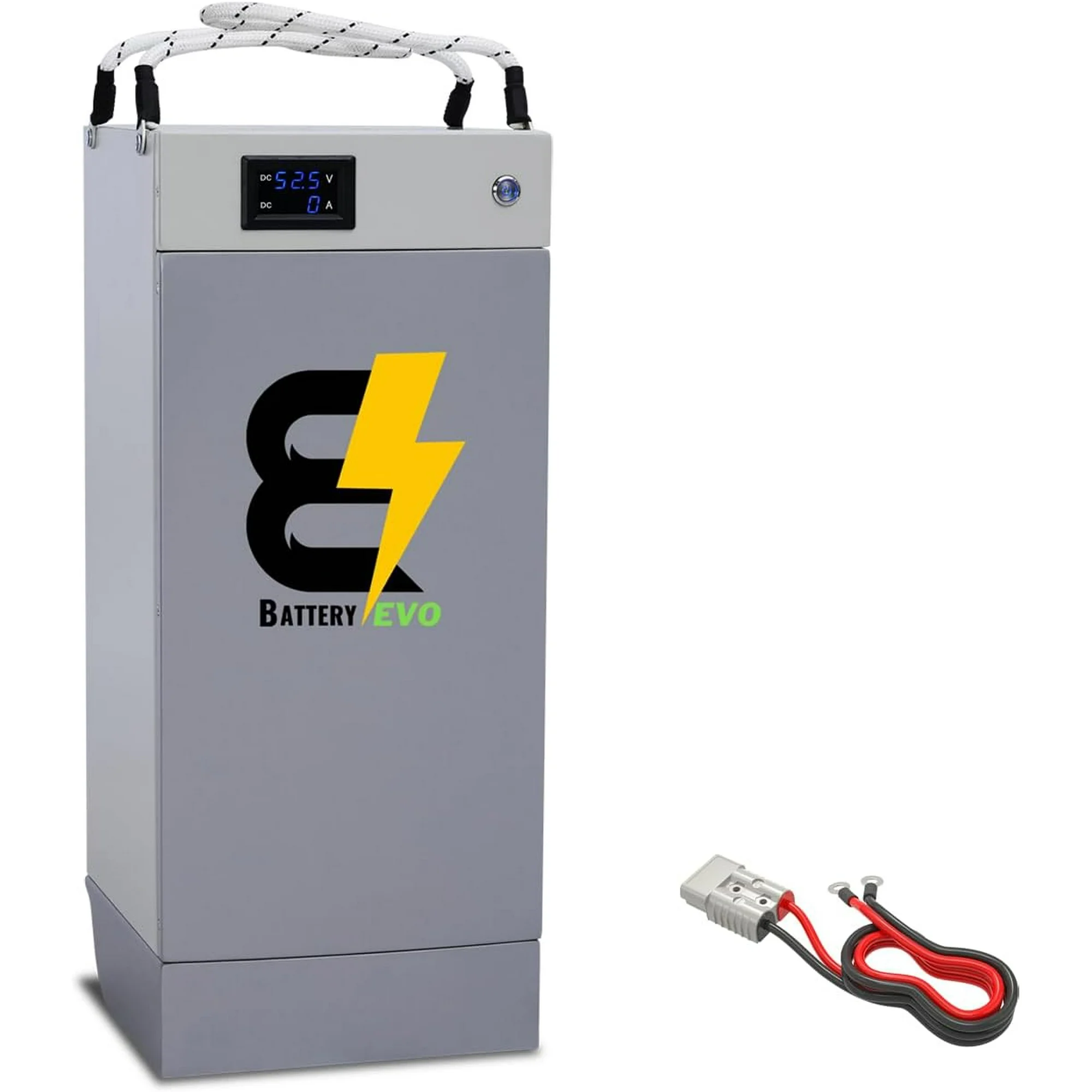 BatteryEVO 48V 105Ah 5.30 kWh Husky Lithium LFP Lifepo4 Deep Cycle ...