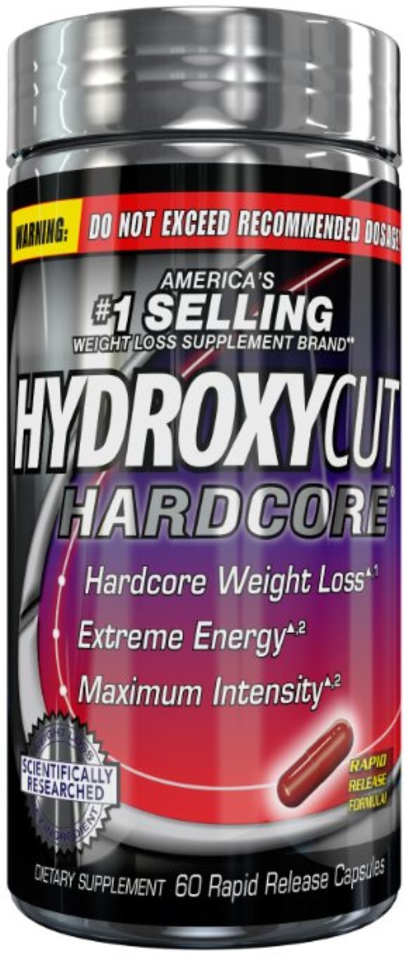 HYDROXYCUT Hardcore Weight Loss Capsules 60 ea (Pack of 2) - Overstock ...