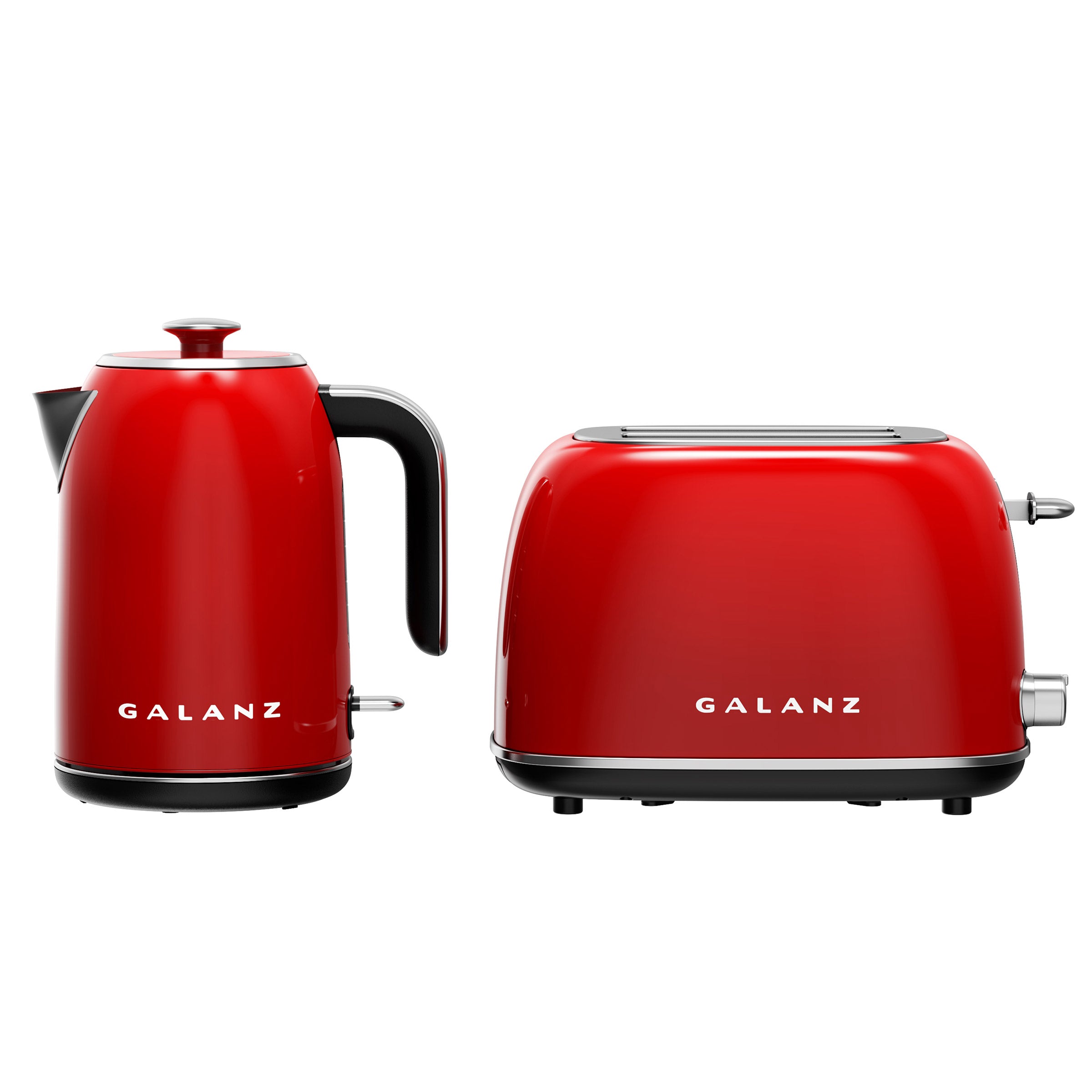 Galanz Vintage 2-Slice Toaster and Electric Kettle Set - Overstock ...
