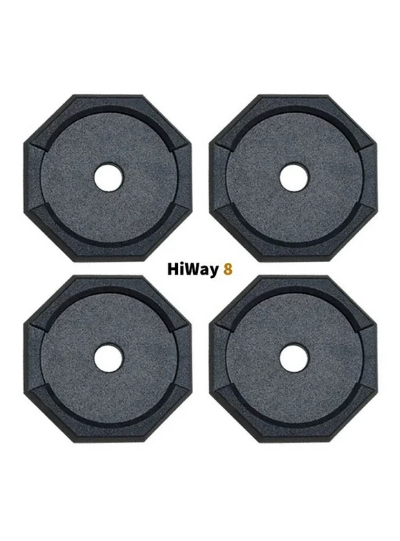 SnapPad HiWay 8 Inch Landing Feet Motorhome RV Leveling Jack Pads, 4 ...