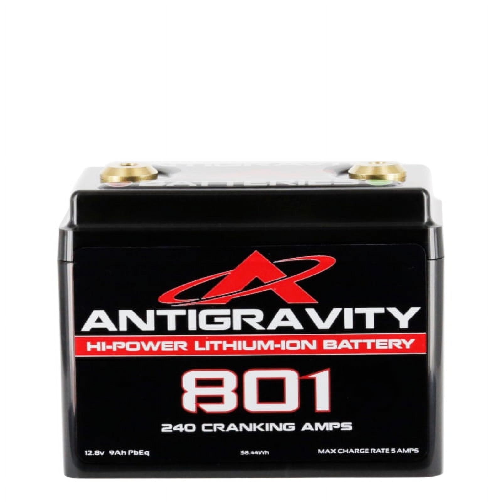 Antigravity Batteries AG-801 Lithium 12V 240CA Small Case Motorcycle ...