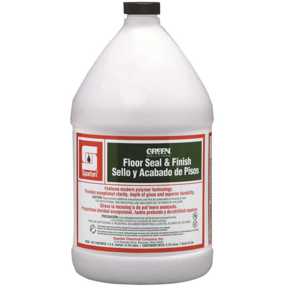 SPARTAN CHEMICAL COMPANY 350404 Green Solutions 1 Gallon Floor Seal ...