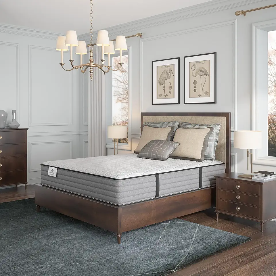 Kingsdown Passions Imagination Firm Mattress and 9" Box Spring, King ...