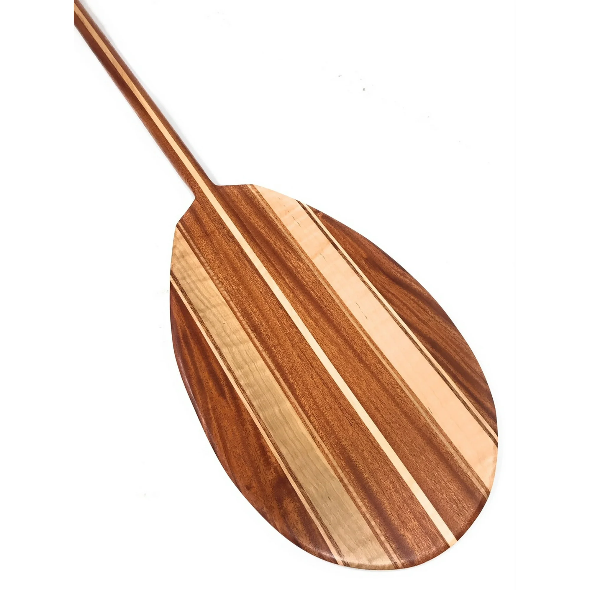 Koa Canoe Paddle 60" w/ Maple Inlays Steersman - Made in Hawaii - | # ...