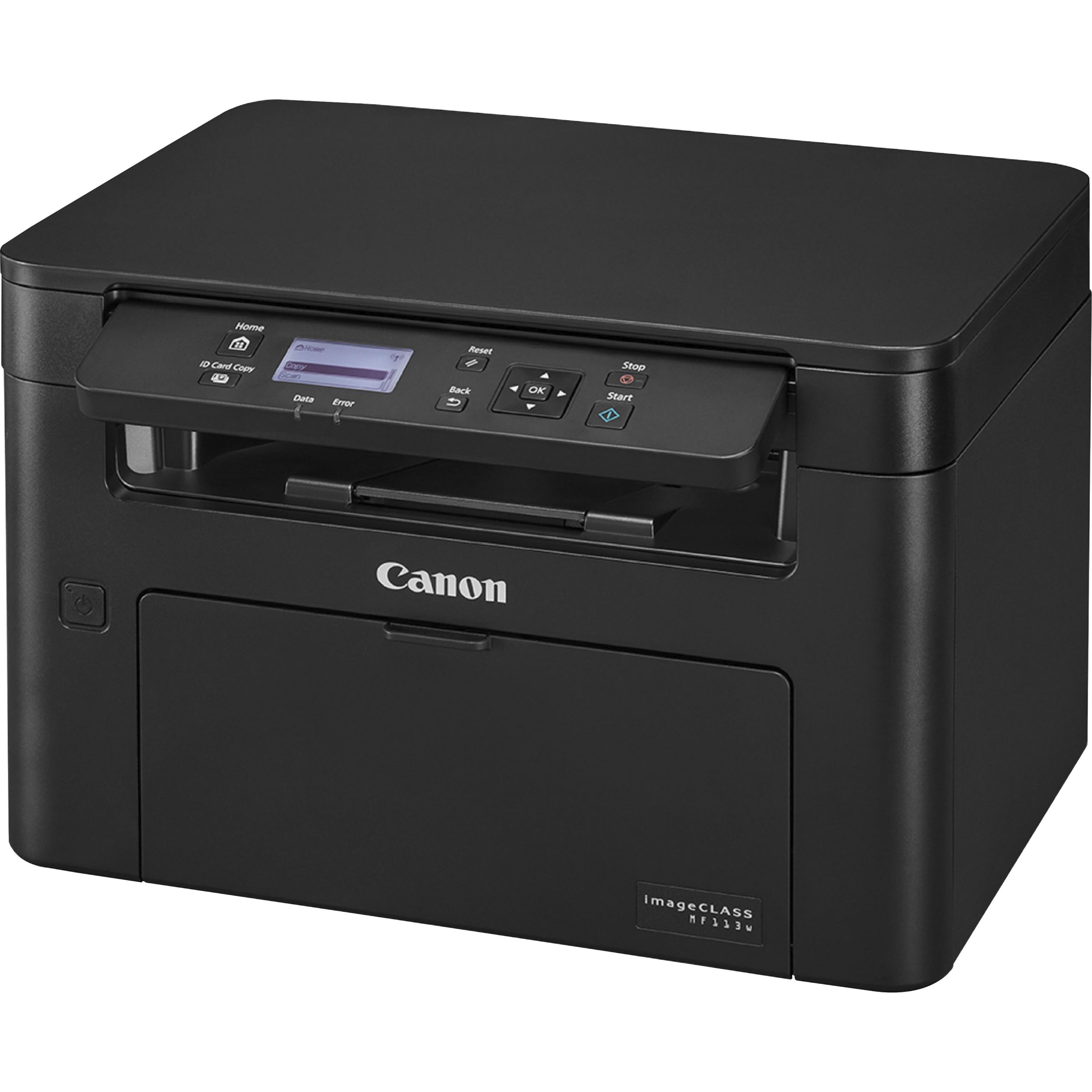 Canon, CNMICMF113W, imageClass MF113w Laser Printer, 1 Each, Black ...