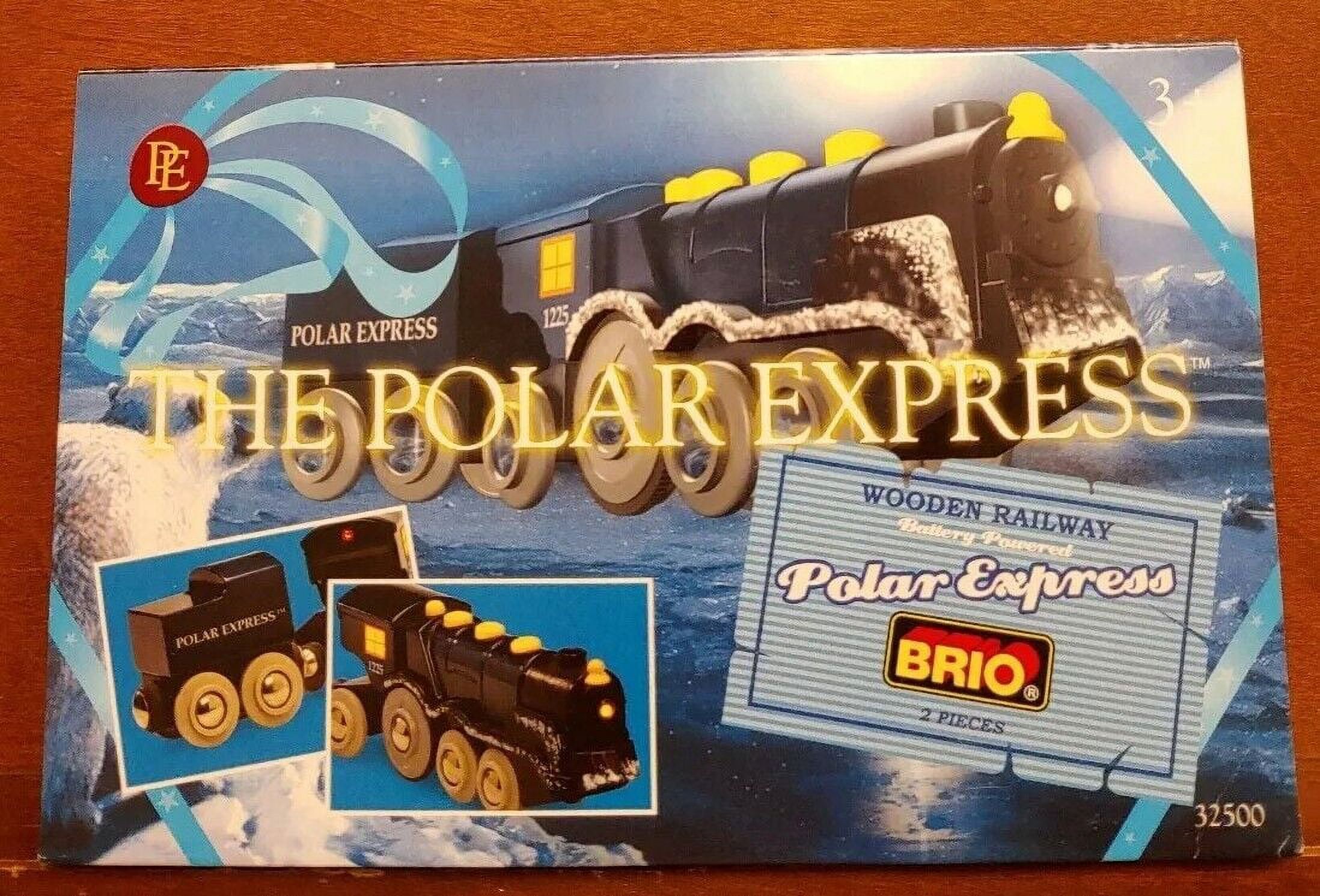 BRIO Wooden Train Railway- Polar Express Holiday Set - Overstock Kansas