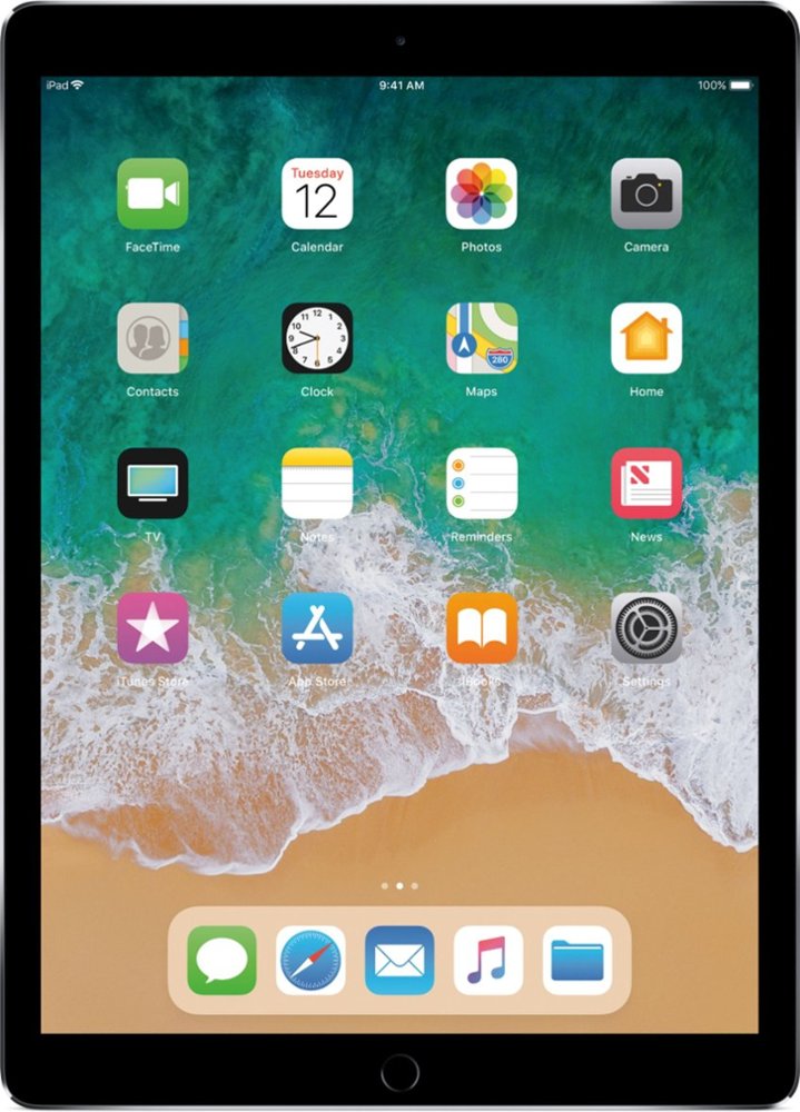 Apple - Geek Squad Certified Refurbished 12.9-Inch iPad Pro (3rd ...