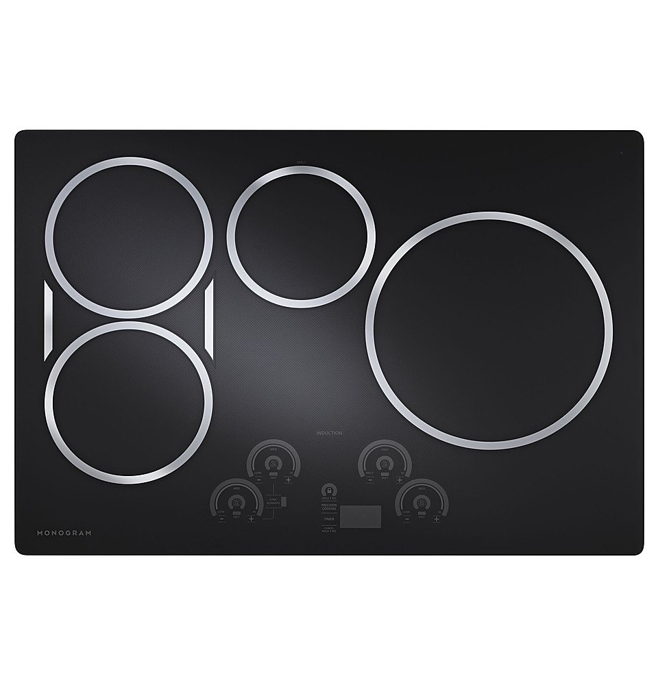 Monogram - 30" Built-In Electric Induction Cooktop with 4 Elements ...