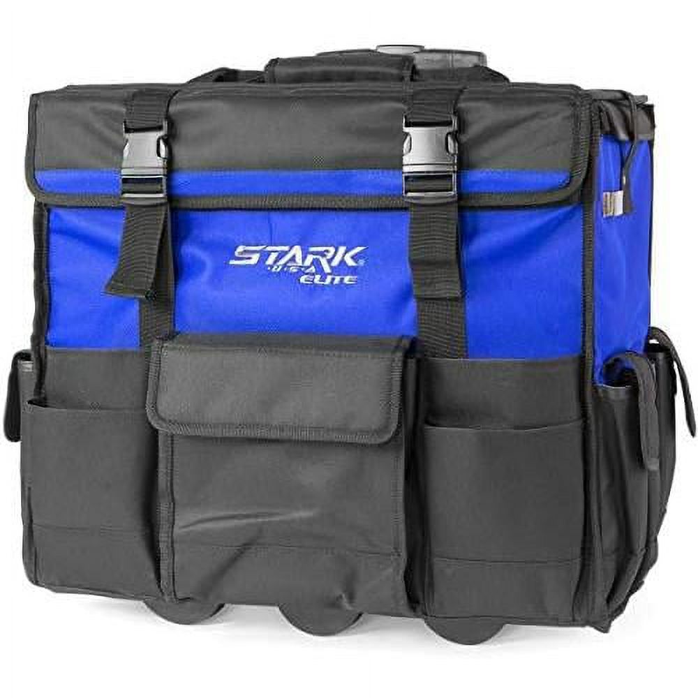 Stark Rolling Tool Bag 20" Heavy Duty Portable Tool Tote Telescoping ...