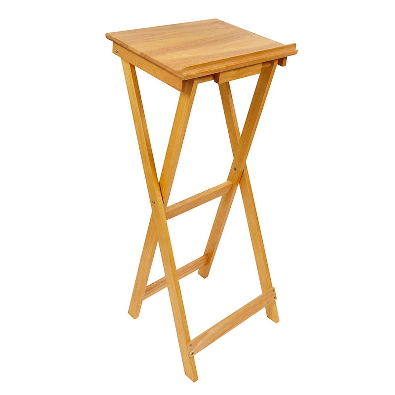 Portable Folding Lectern- OAK - Overstock Kansas Outlet