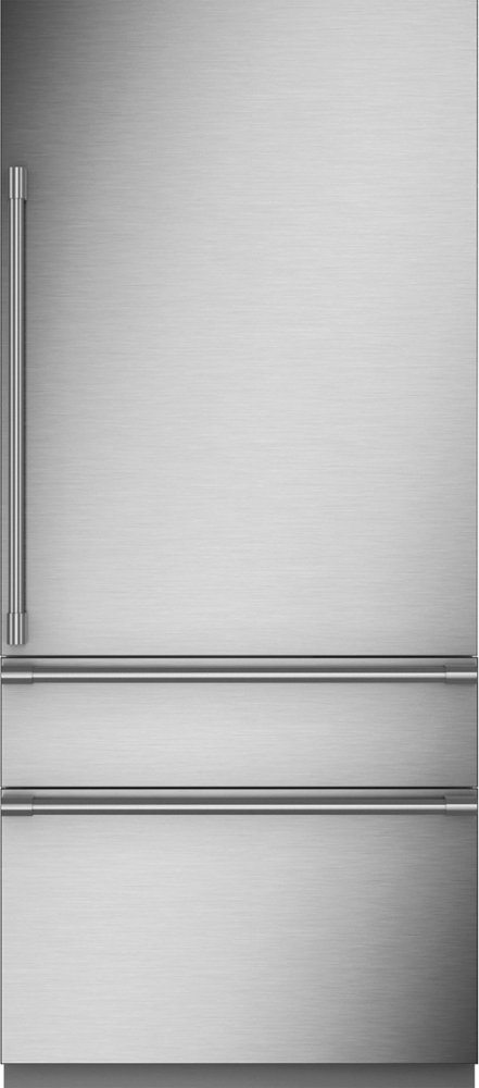 Monogram - 20.2 Cu. Ft. Bottom-Freezer Counter-Depth Refrigerator ...