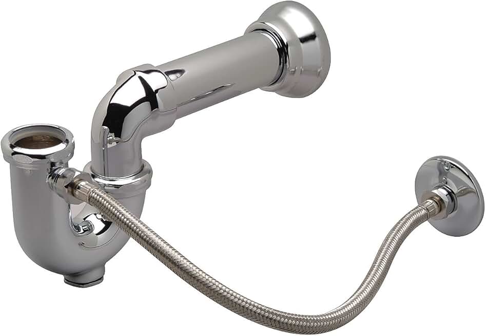 Zurn Z1021-PC Water-Saver Trap Primer with Cleanout, Wall Arm, Ground ...