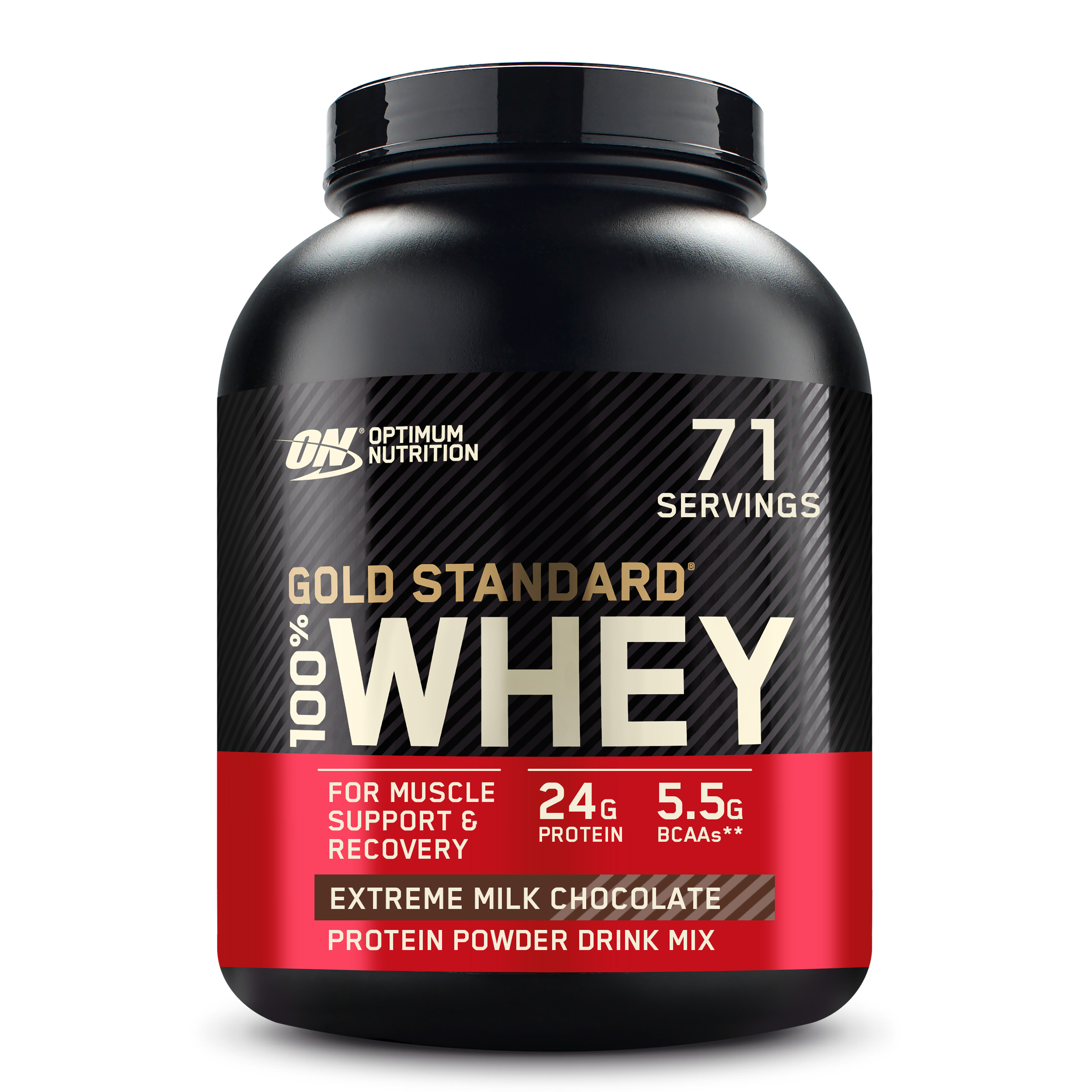 Optimum Nutrition, Gold Standard 100% Whey Protein Powder, Extreme Milk ...