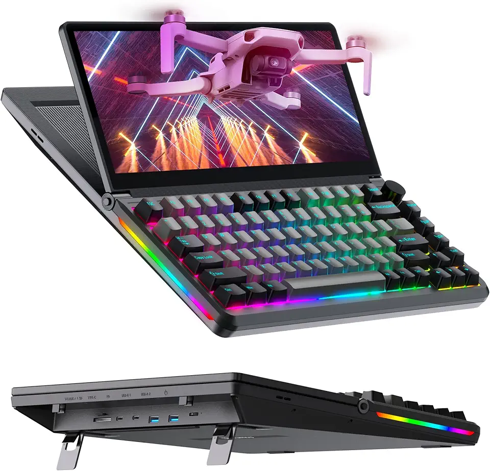 Kwumsy Touchscreen Mechanical Gaming Keyboard- K3 Portable Monitor ...