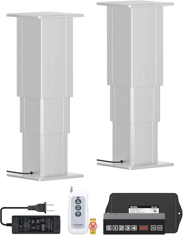 Electric Lifting Platform Adjustable Height Telescoping Legs for RV ...