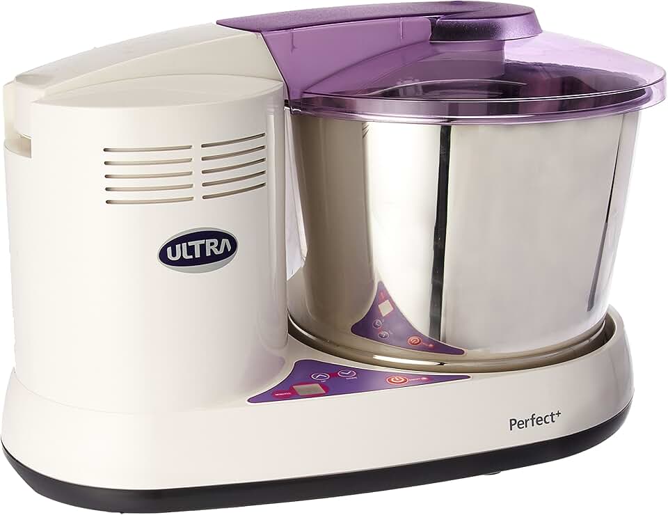 Ultra Perfect+ Table Top 2 Liter Wet Grinder with Atta Kneader ...