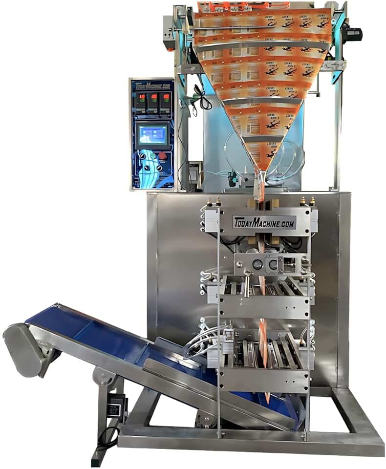 Multi lane packaging machine multi line vertical sachet form fill seal ...