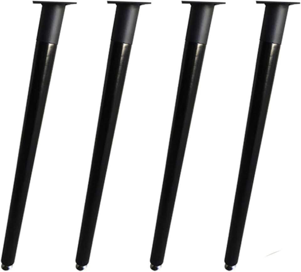 Solid Wood Furniture Legs, Oblique Cone Table Legs, Wooden Replacement ...